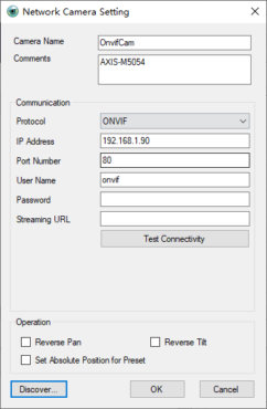 Control PTZ Network Camera with PTZ Controller - PTZ Controller